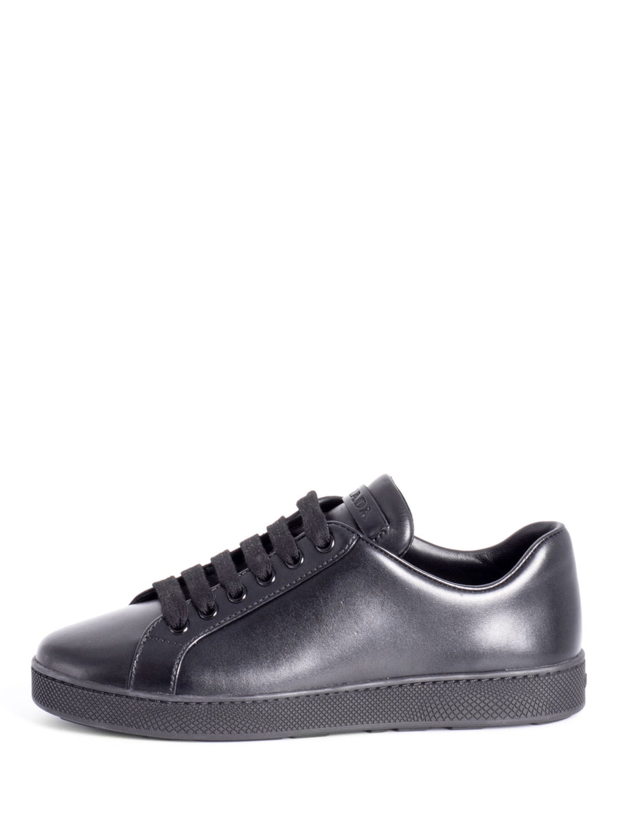Prada-Leather-Sneakers-Black- Prada-Leather-Sneakers-Black-