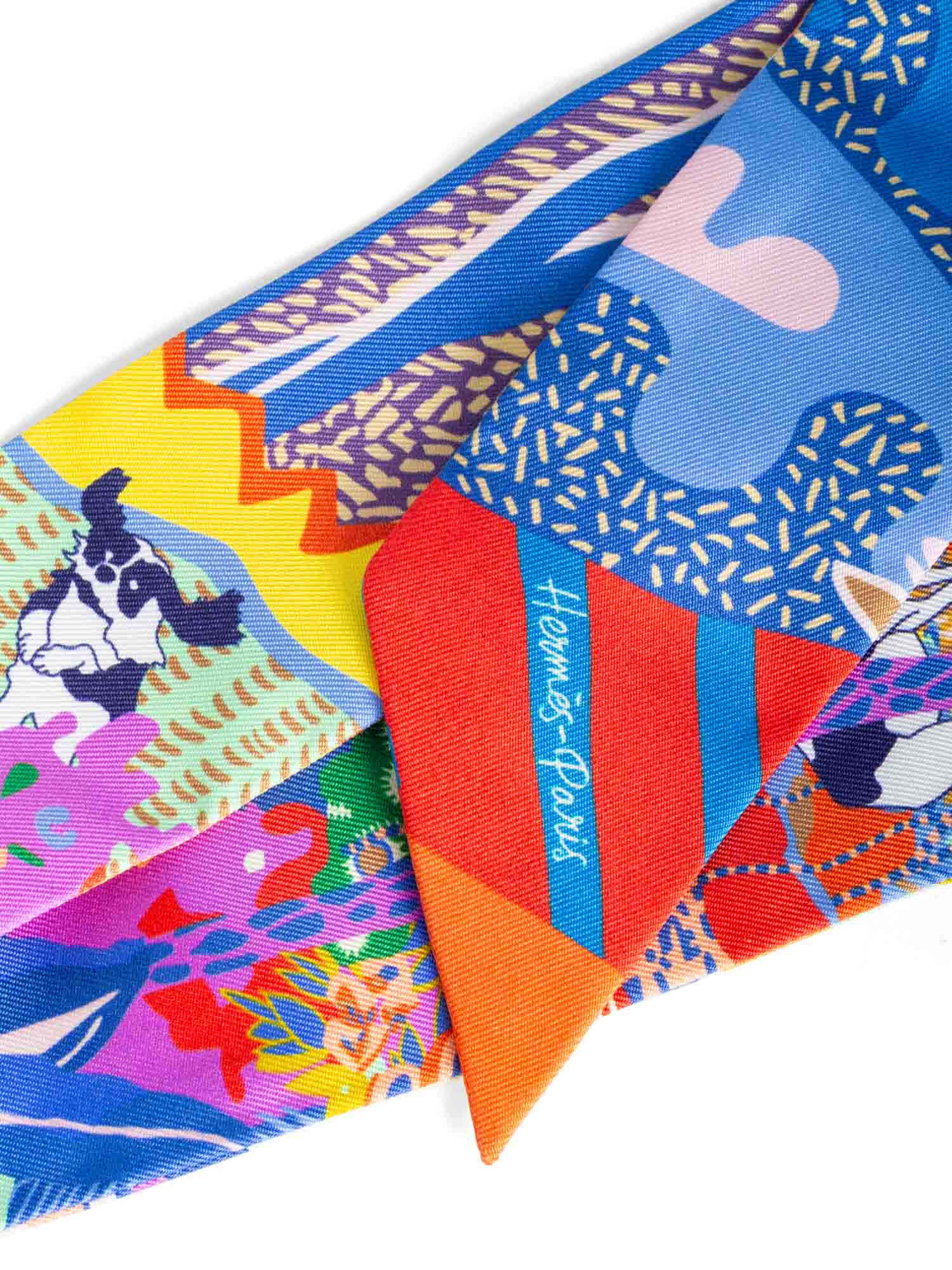 Hermes Logo Dog Twilly Multicolor