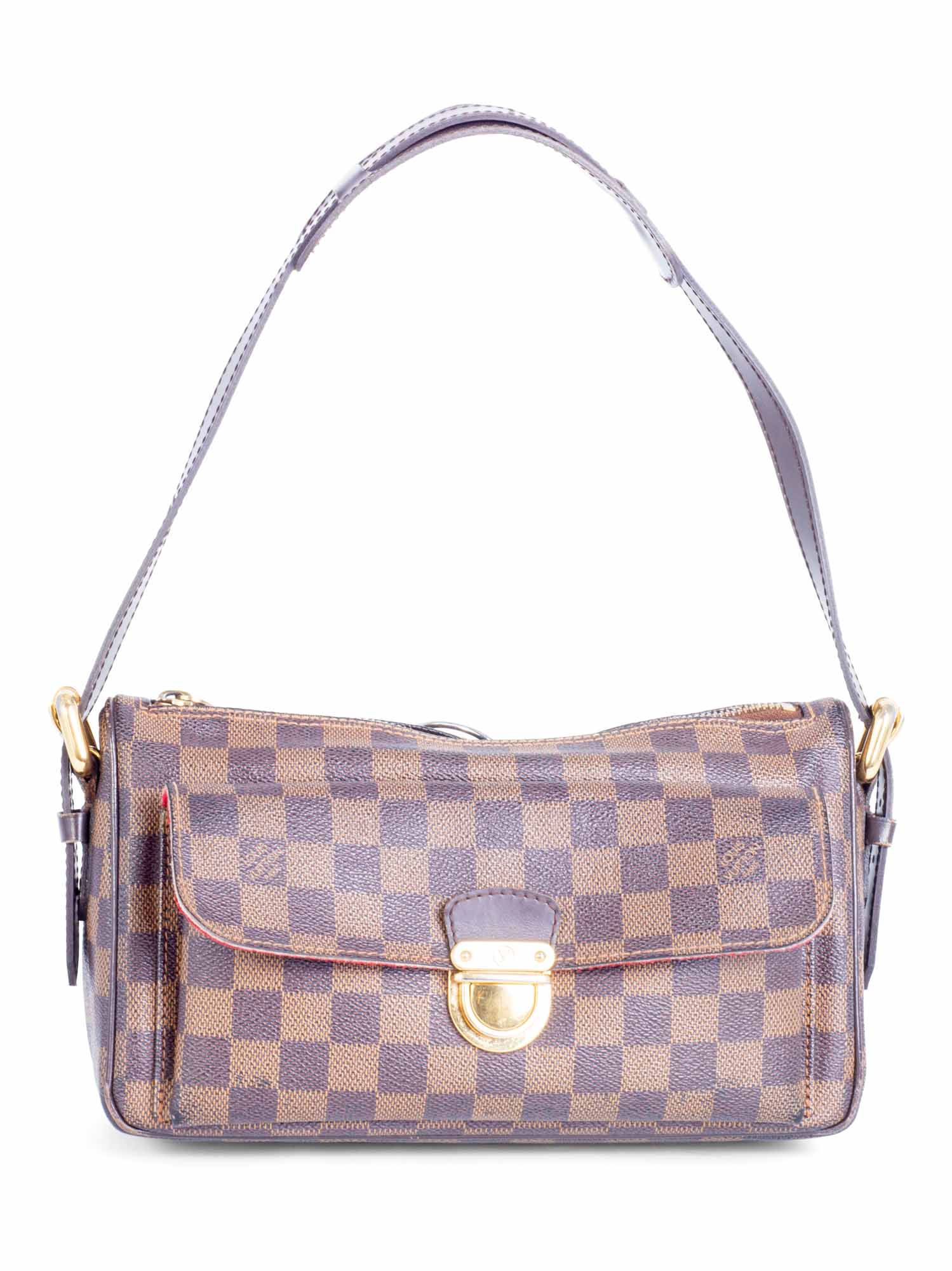 Louis Vuitton Damier Ebene Ravello Messenger Bag Brown