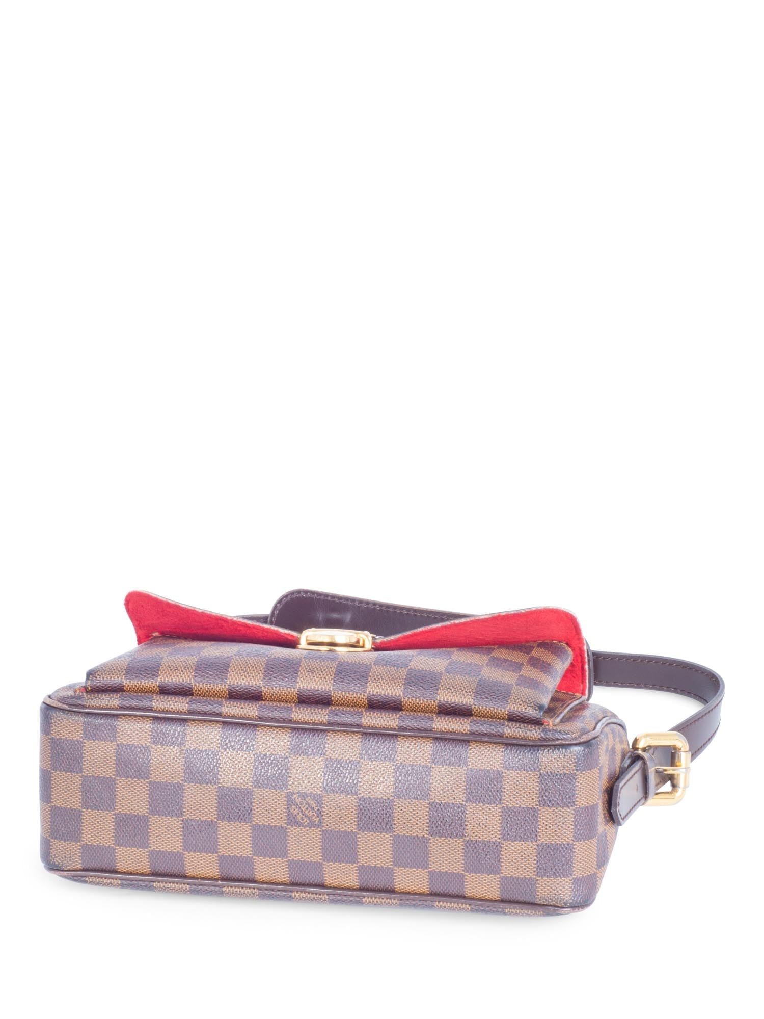 Louis Vuitton Damier Ebene Ravello Messenger Bag Brown