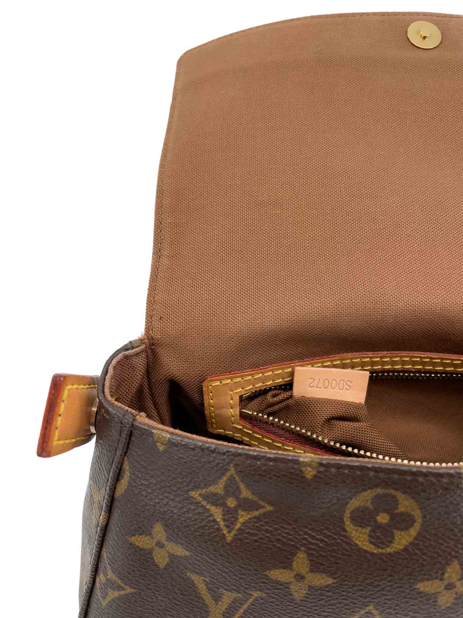Louis Vuitton Monogram Mini Looping Bag Brown