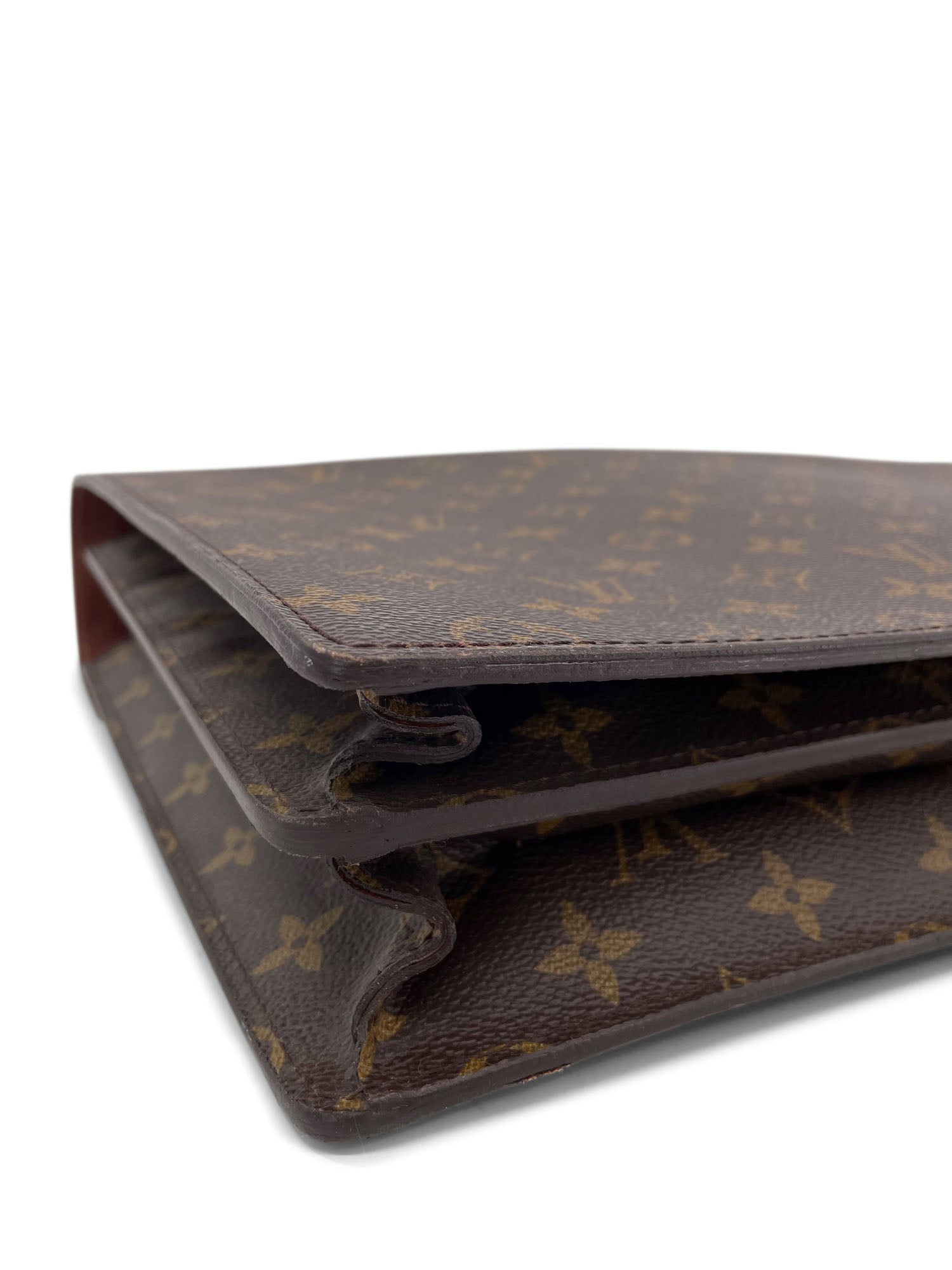 Louis Vuitton Monogram Mini Looping Bag Brown