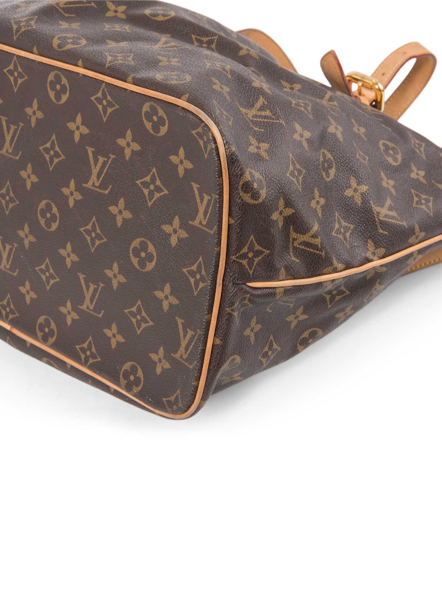 Louis Vuitton Monogram Palermo Shopper Bag GM Brown