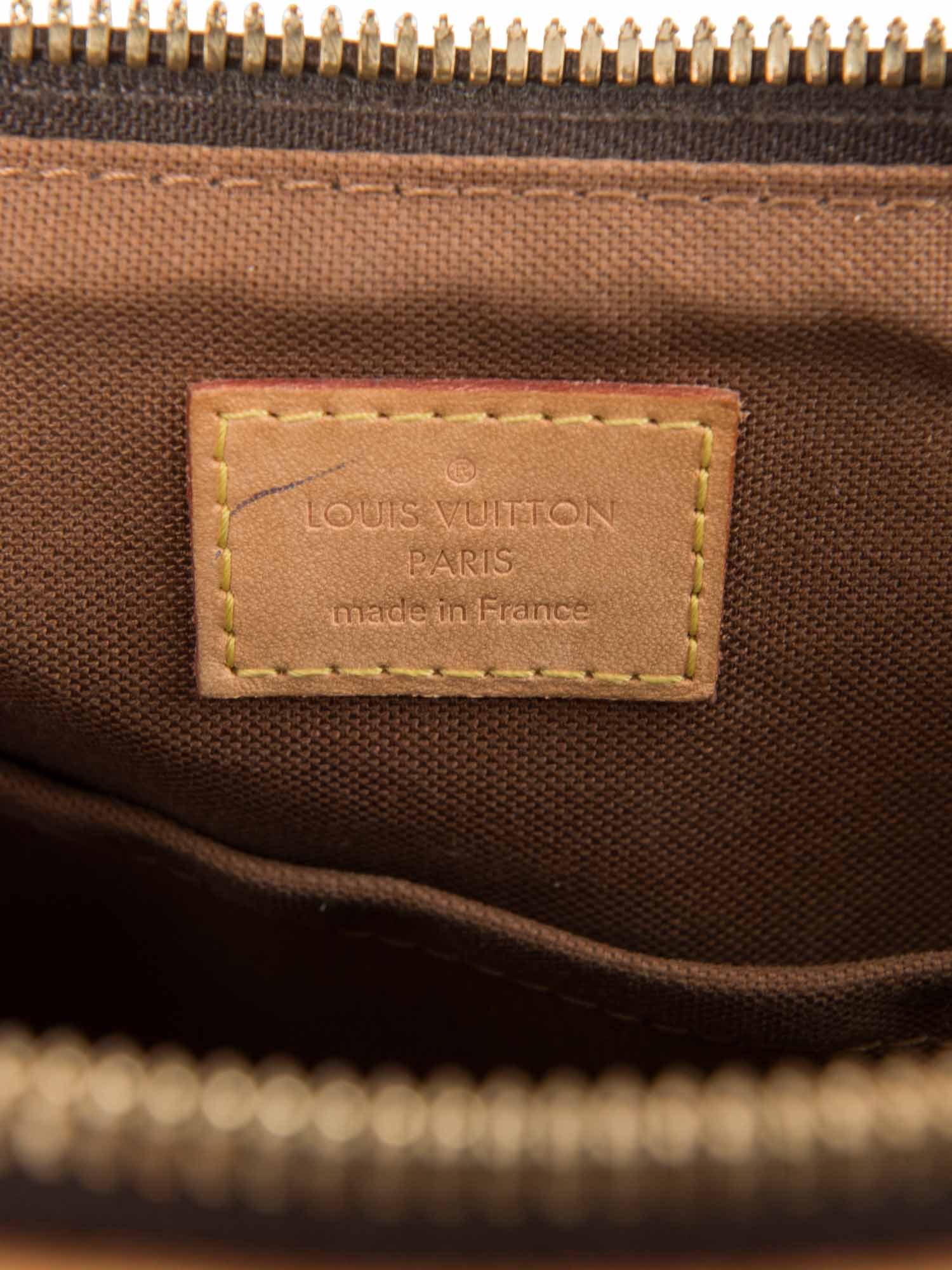 Louis Vuitton Monogram Palermo Shopper Bag PM Brown