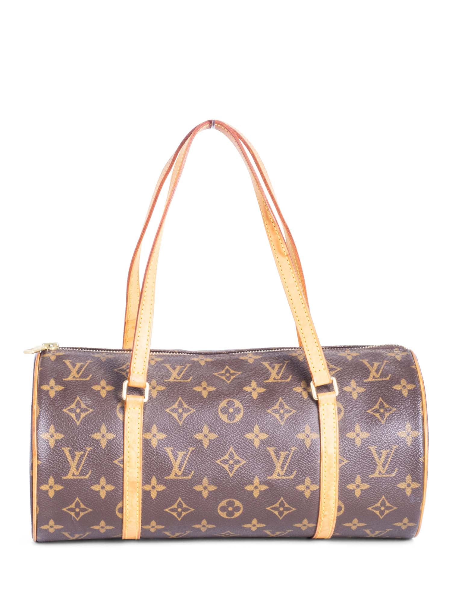 Louis Vuitton Monogram Papillon Bag Brown