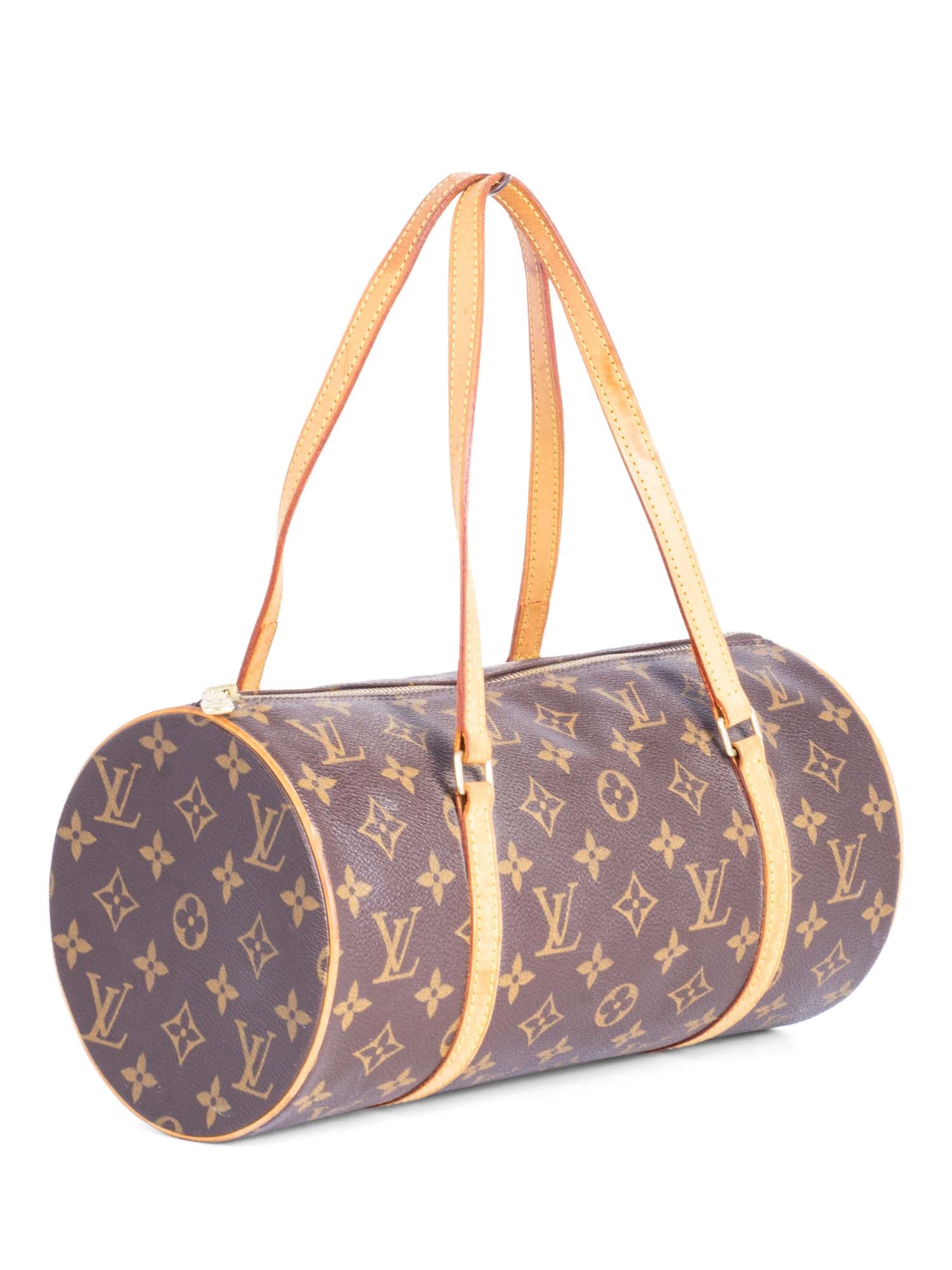 Louis Vuitton Monogram Papillon Bag Brown
