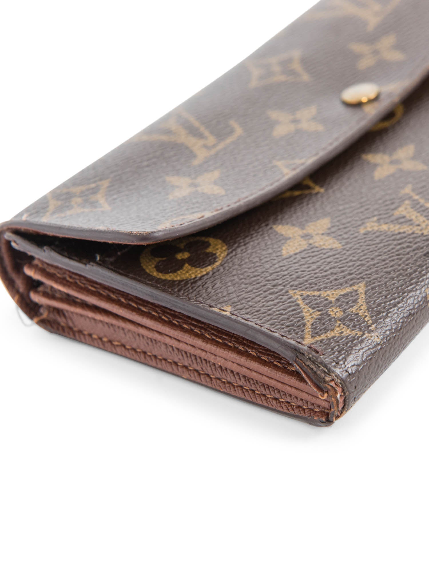Louis Vuitton Monogram WOC Wallet On Strap Brown