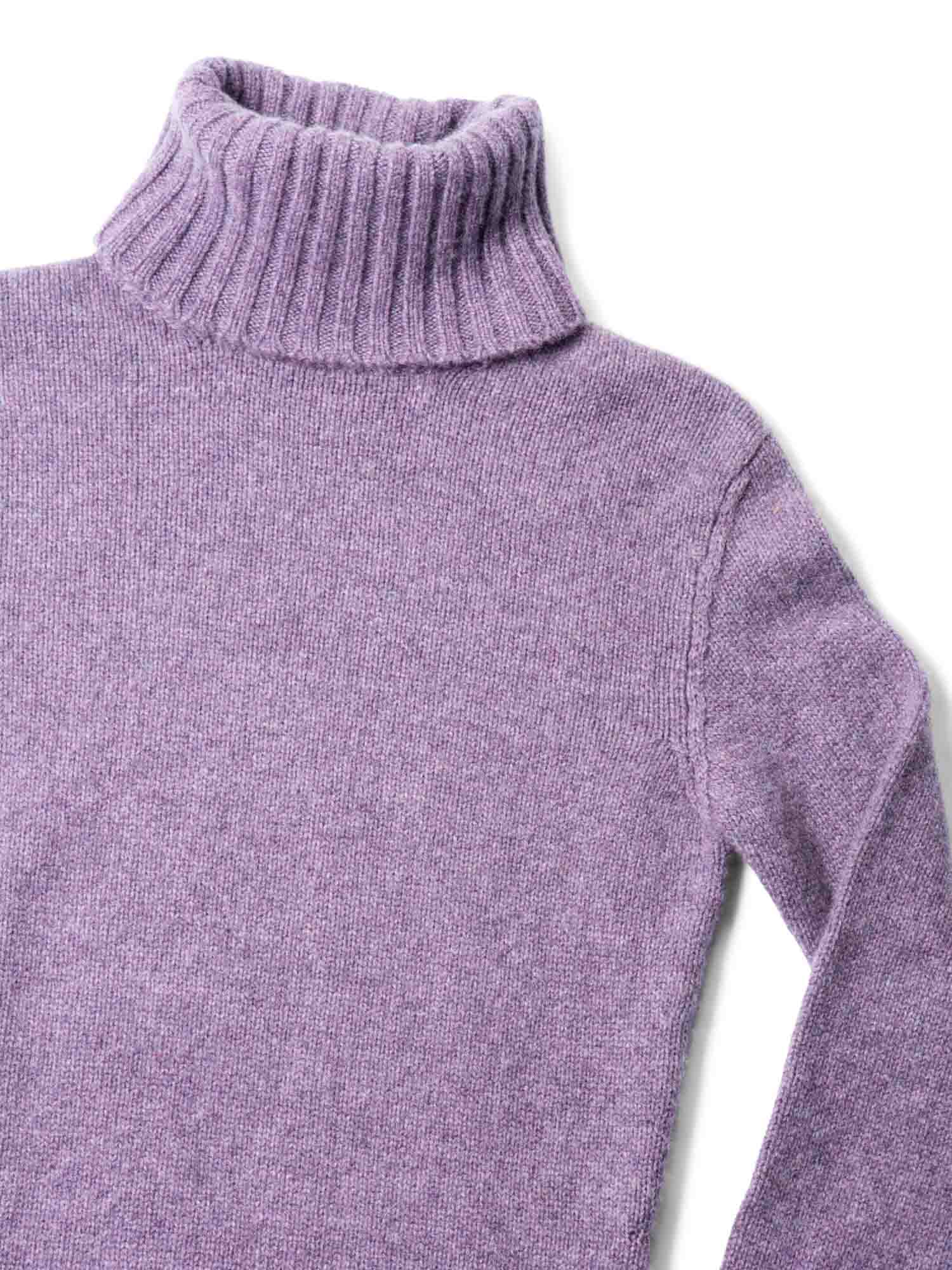 Ralph Lauren Cashmere Turtleneck Sweater Lavender