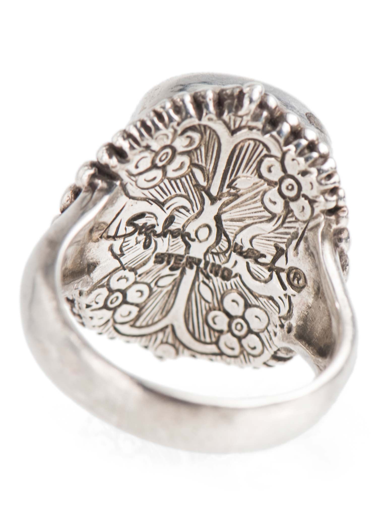 Stephen Dweck Sterling Silver Pearl Statement Ring