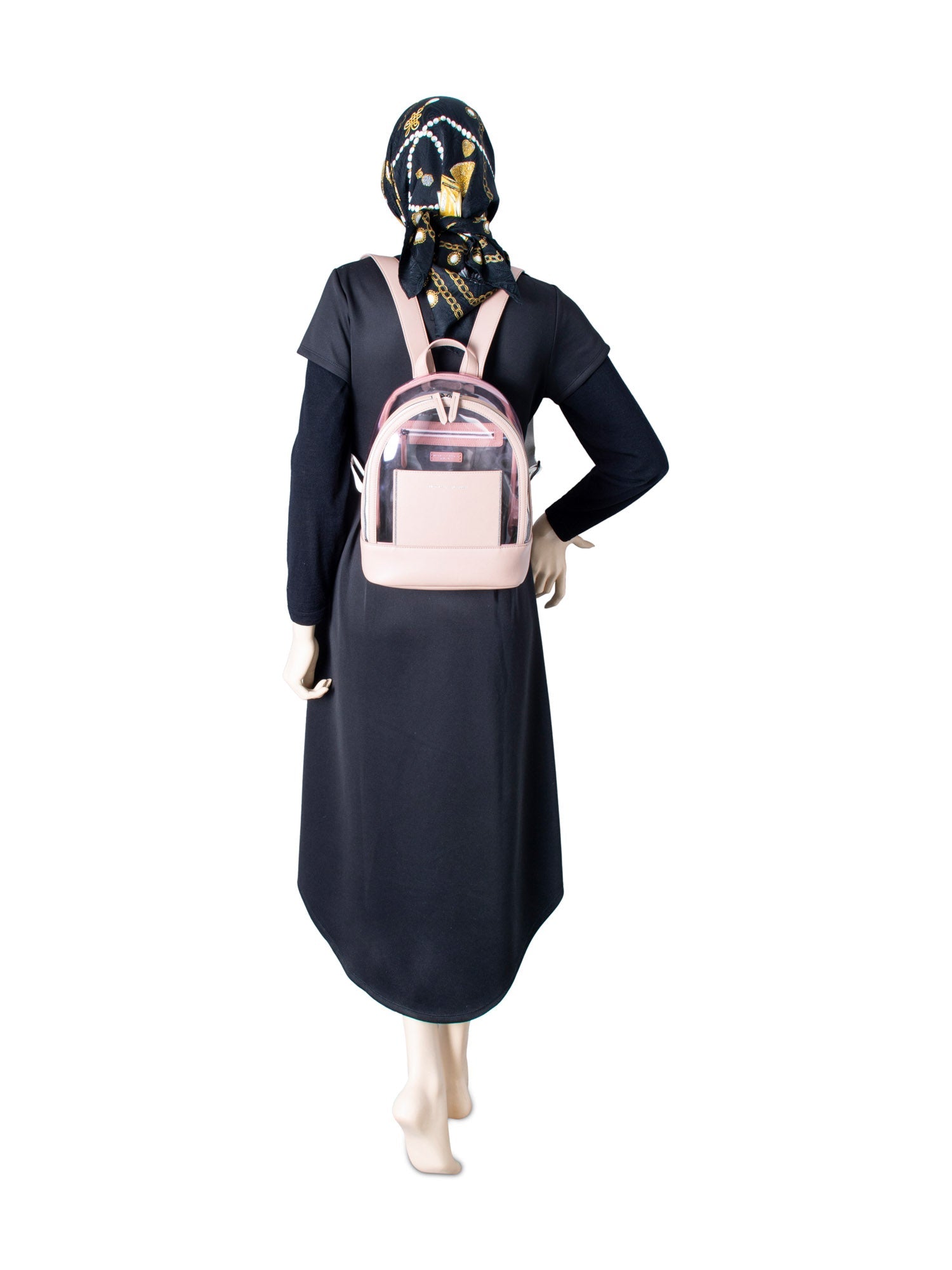 Brunello Cucinelli Leather Clear Molini Backpack Taupe