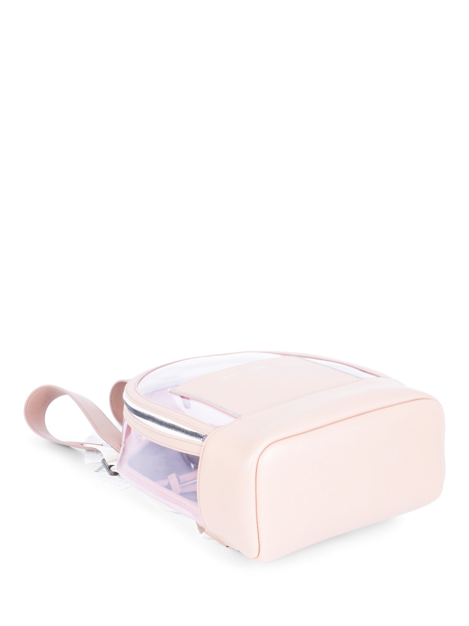 Brunello Cucinelli Leather Clear Molini Backpack Taupe