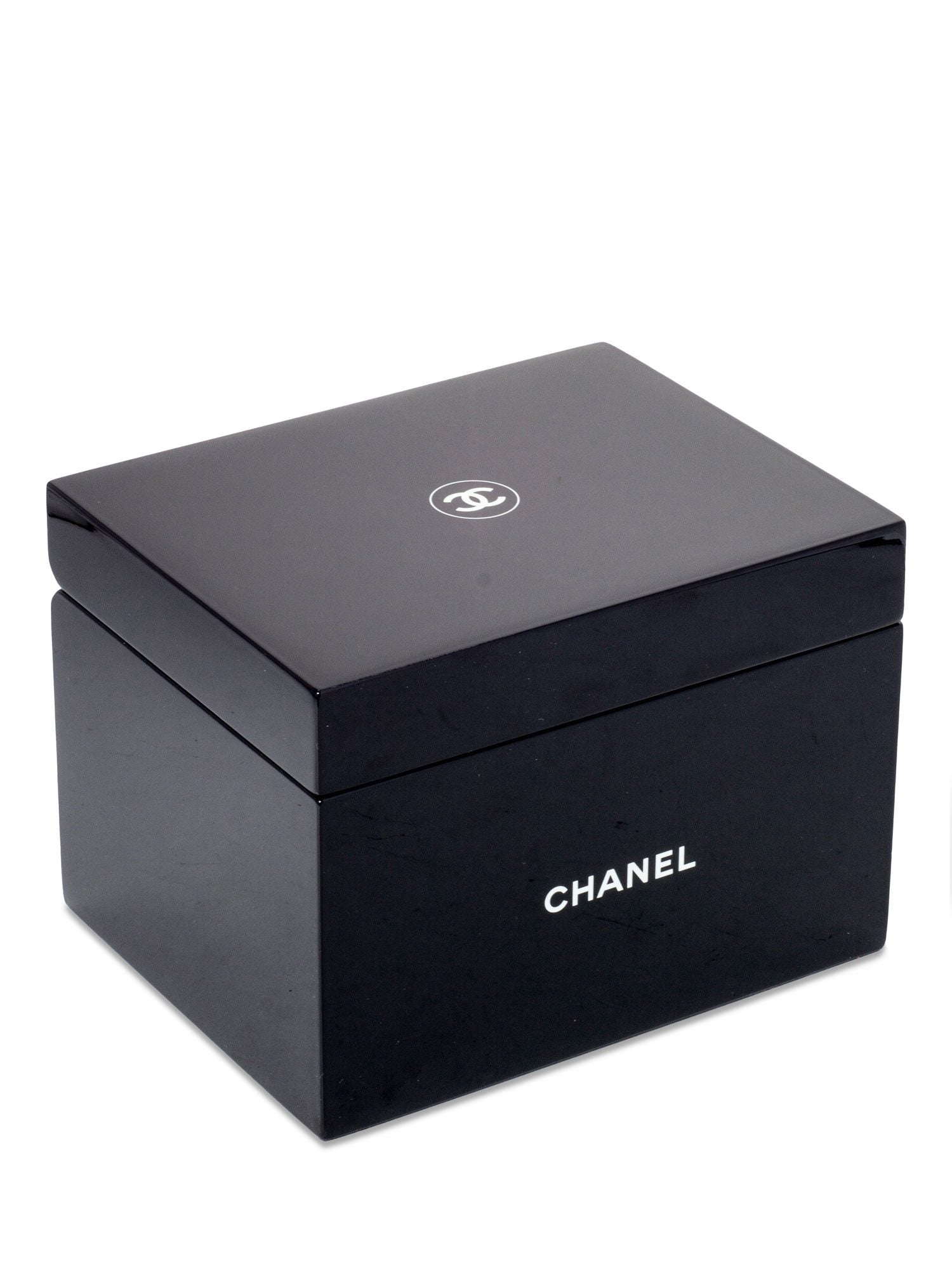 CHANEL Lacquered Beauty Jewelry Box Black