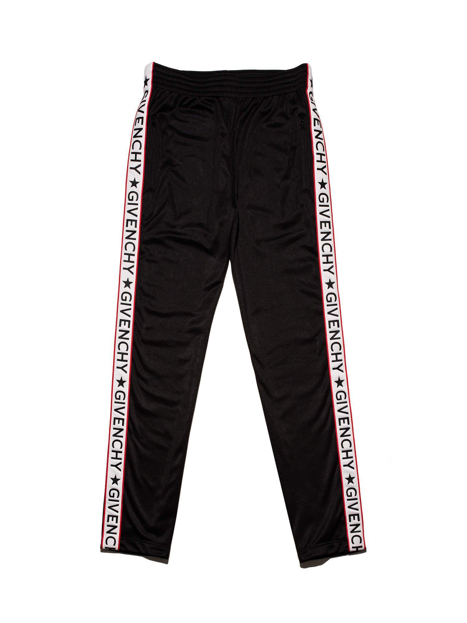 Givenchy Logo Taped Track Pants Black