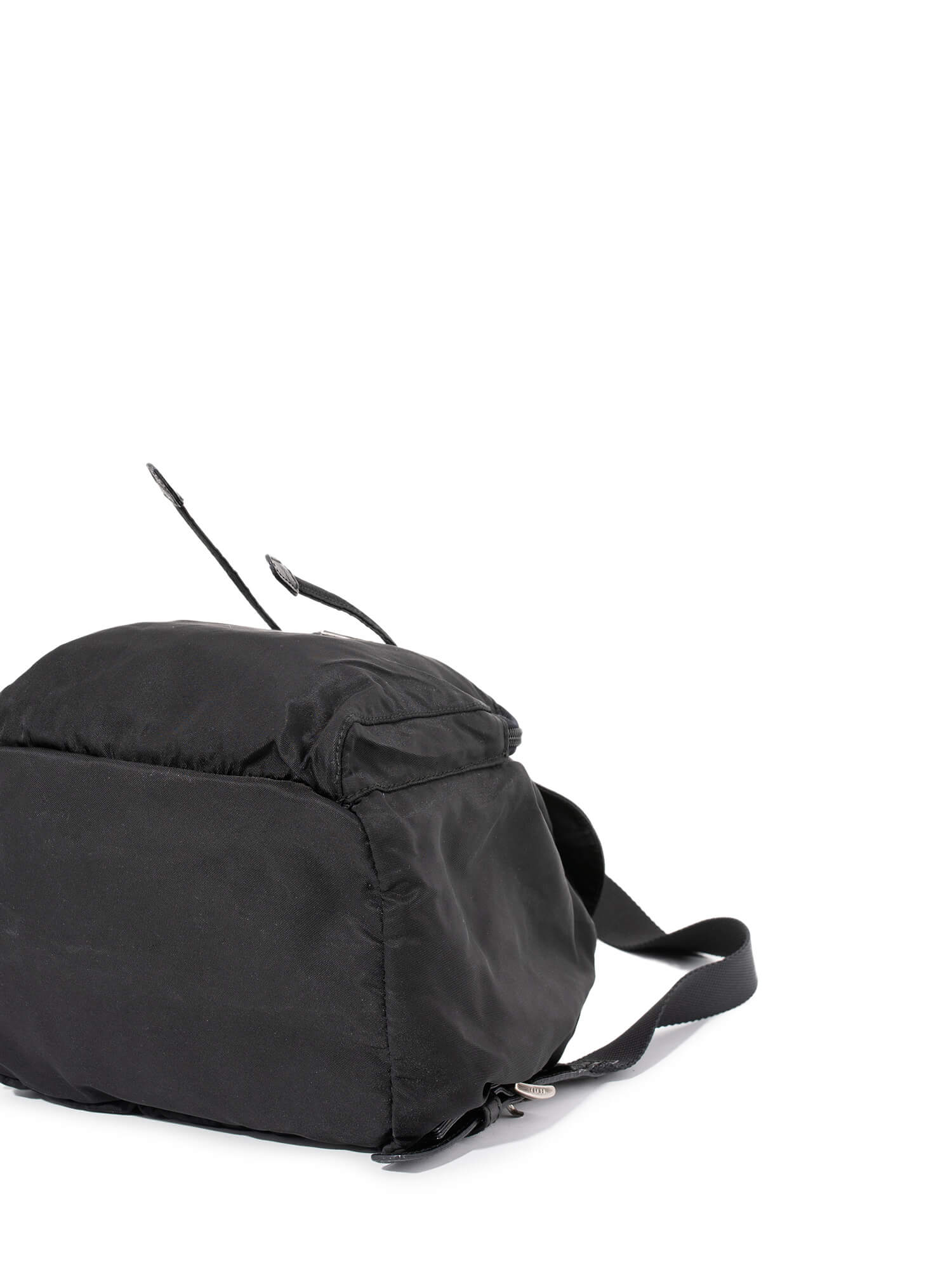 Prada Canvas Small Backpack Black